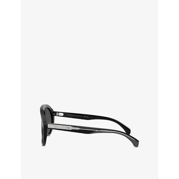Moncler Pilot-frame Sunglasses - Black