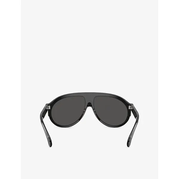 Moncler Pilot-frame Sunglasses - Black
