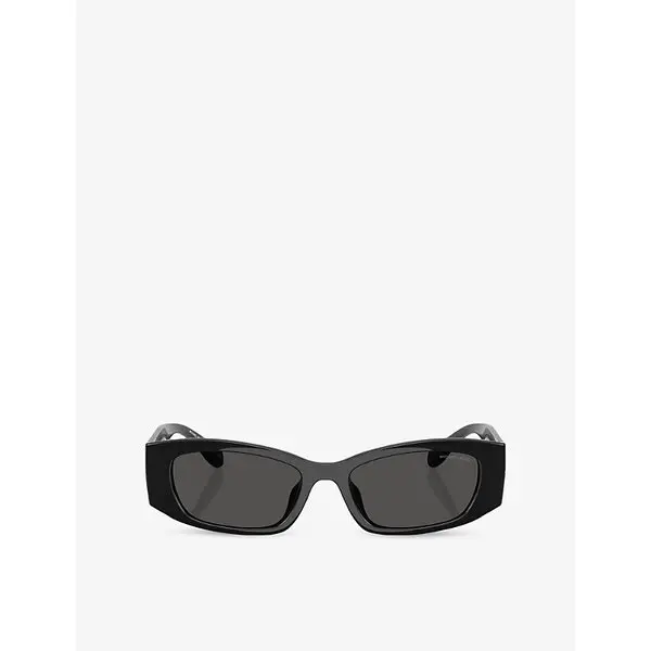 Michael Kors Mk2243u Rectangle Sunglasses - Black