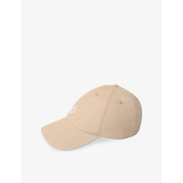 Maje Logo-embroidered Baseball Cap - Blanc