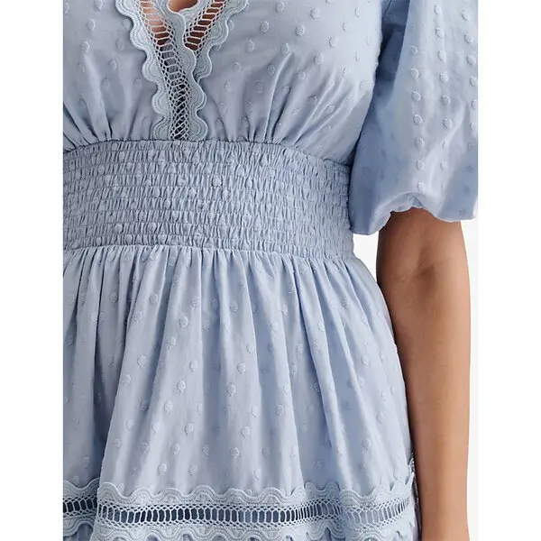 elvira blue dress Women's Elvira Sheath Denim Maxi Dress XXS/XS/S/M/L/XL/XXL/Customize Blue  Opal MEAN BLVD main image 1