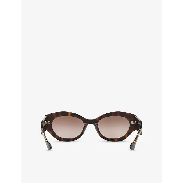 Gucci Gg1553s Cat-eye Sunglasses - Brown