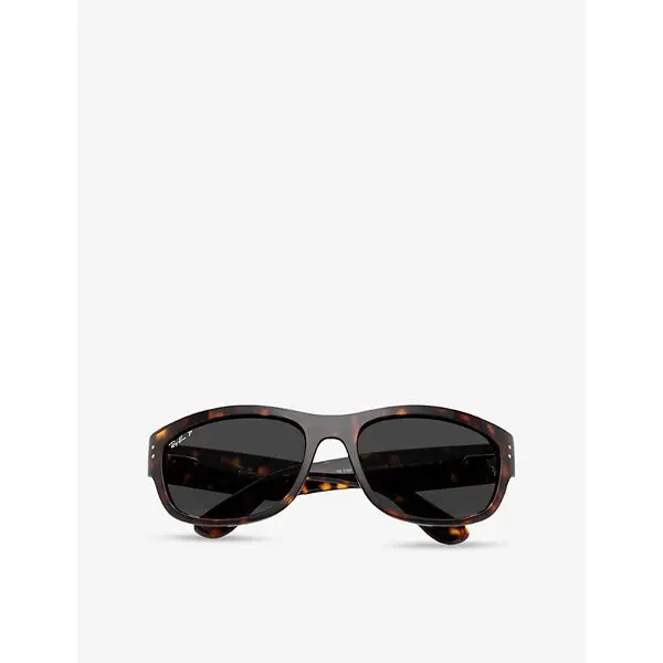 Ray-ban Pillow-frame Propionate Sunglasses - Brown