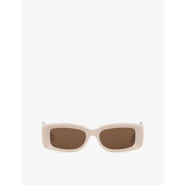 Gucci Gg1528s Square-frame Sunglasses - White