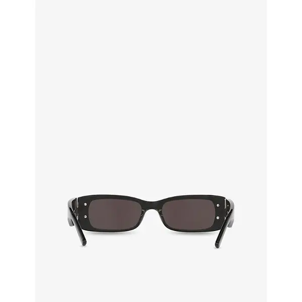 Balenciaga Bb0096s Dynasty Rectangle-frame Sunglasses