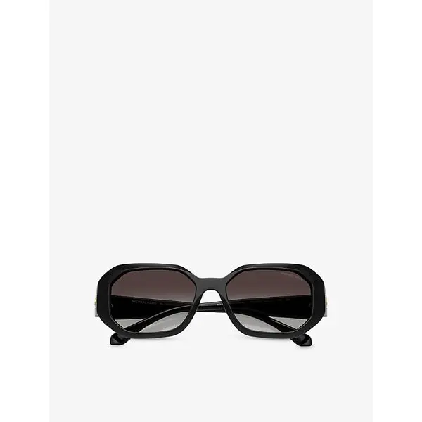 Michael Kors Siesta Key Irregular Sunglasses - Black