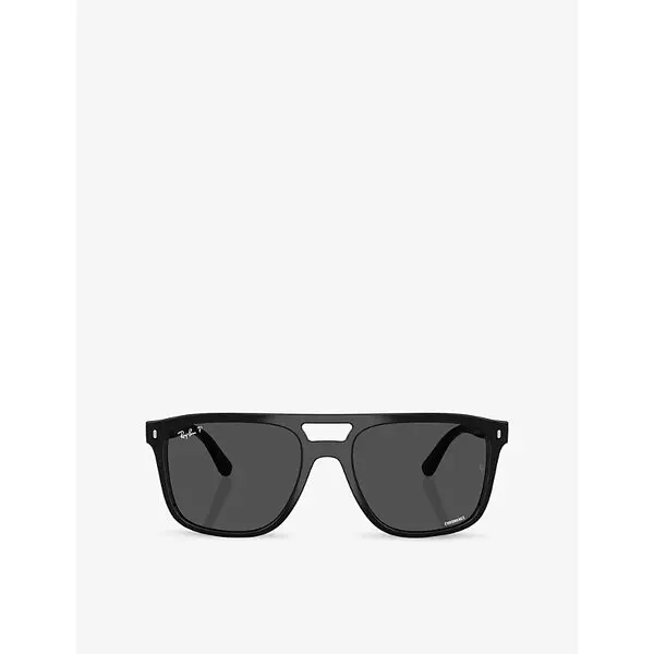 Ray-ban Square-frame Propionate Sunglasses - Black