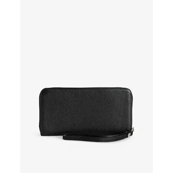 Zadig&Voltaire Compagnon Leather Wallet - Black