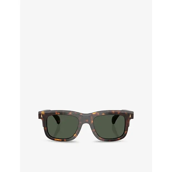 Moncler Square-frame Acetate Sunglasses - Brown