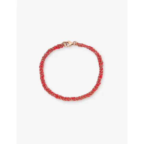 LA MAISON COUTURE Assya Panama Friendship Bracelet - Red