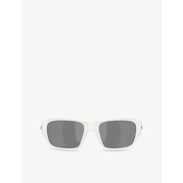 Oakley Rectangle-frame O-matter Sunglasses - White