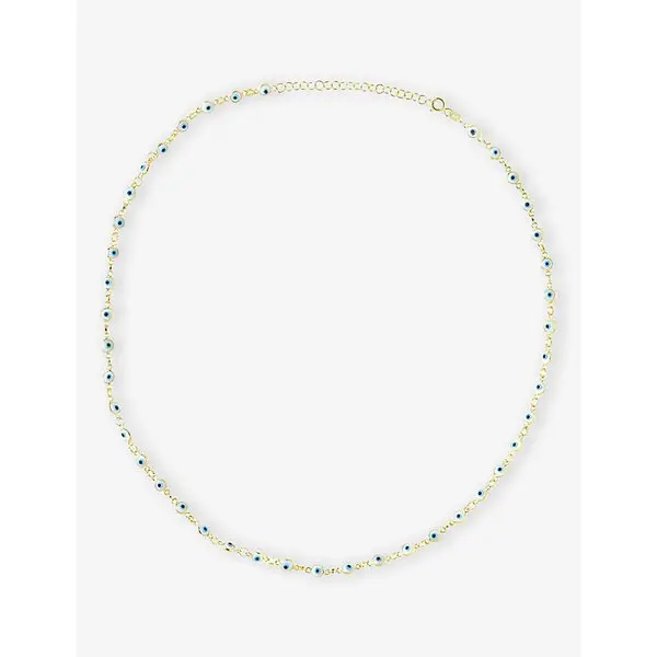 LA MAISON COUTURE Ece London The Nazar Ii Necklace - White