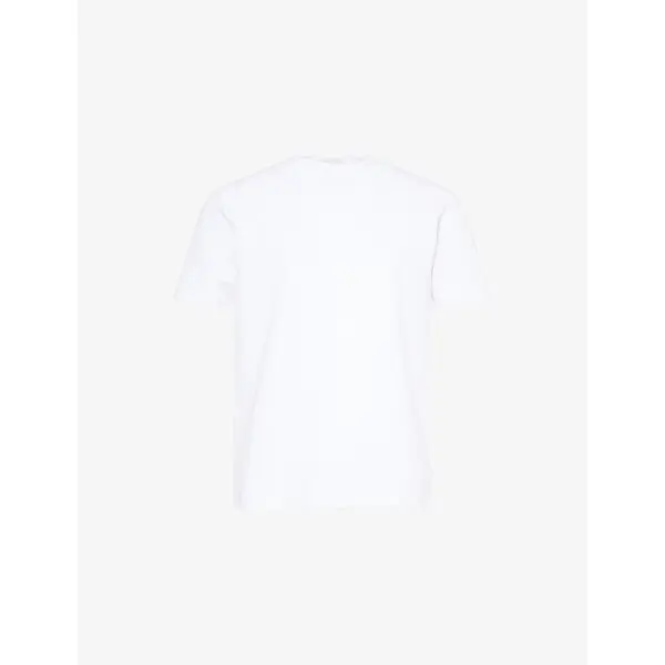 ARNE Everyday Luxe Slim-fit Cotton-blend T-shirt - White