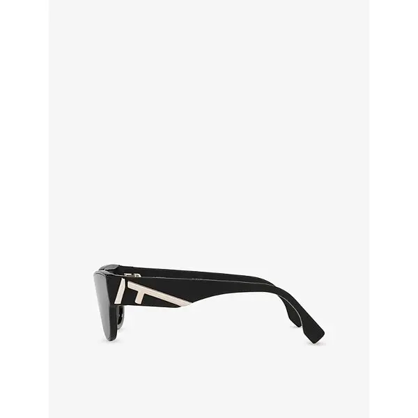 Fendi Fe40135i Acetate Cat-eye Sunglasses