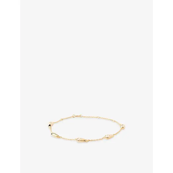 PDPAOLA Becca Charm Bracelet - Gold