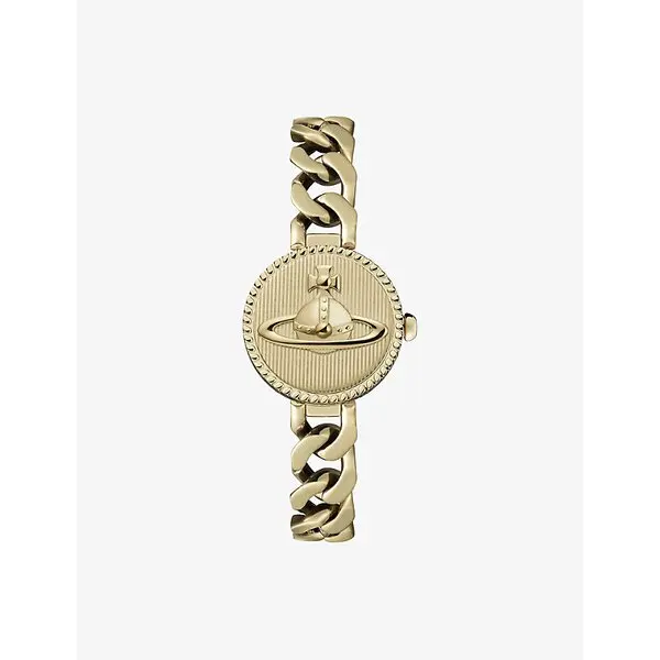 VIVIENNE WESTWOOD Orb Button Stainless-steel Watch - Gold