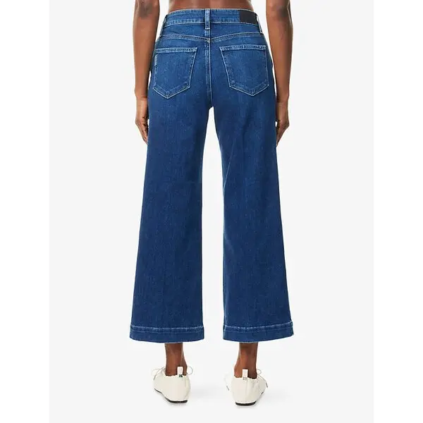 Paige Anessa Wide-leg Denim Jeans - Kindred
