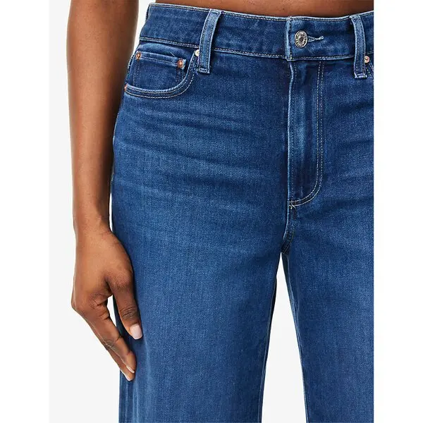 Paige Anessa Wide-leg Denim Jeans - Kindred