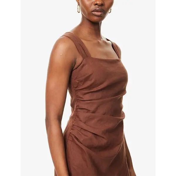 Clement Ruched Maxi Dress