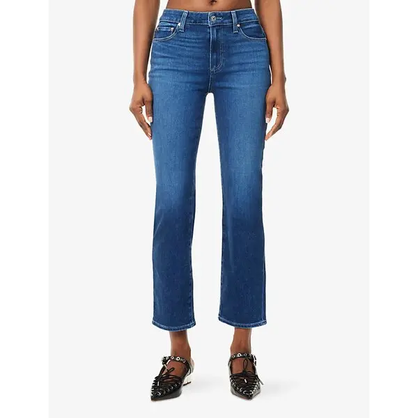 Paige Cindy Cropped Denim Jeans