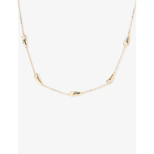 PDPAOLA Becca Pendant Necklace - Gold