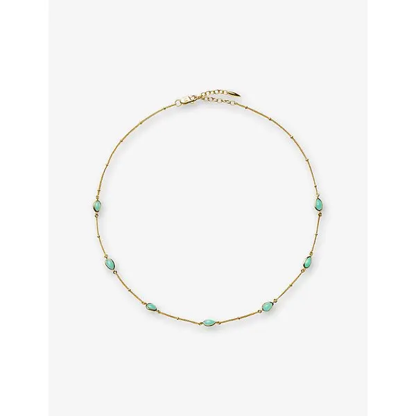 MISSOMA Magma Amazonite Choker - Gold