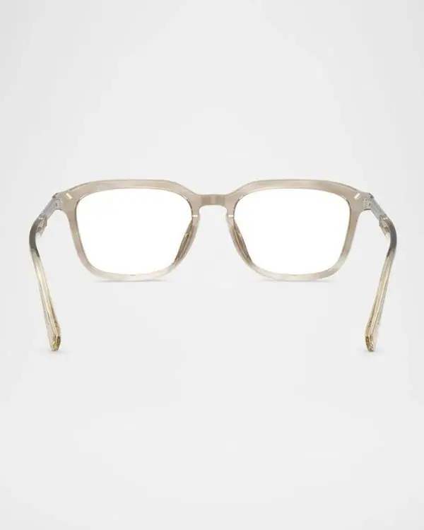 Brunello Cucinelli Blue Light Pillow Eyeglasses - Ivory