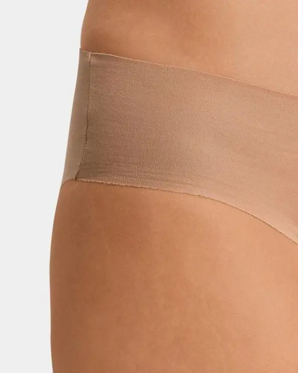 Hanro Invisible Cotton High-cut Briefs - Beige