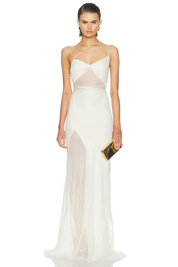 THE SEI Diaphanous Gown - Cream