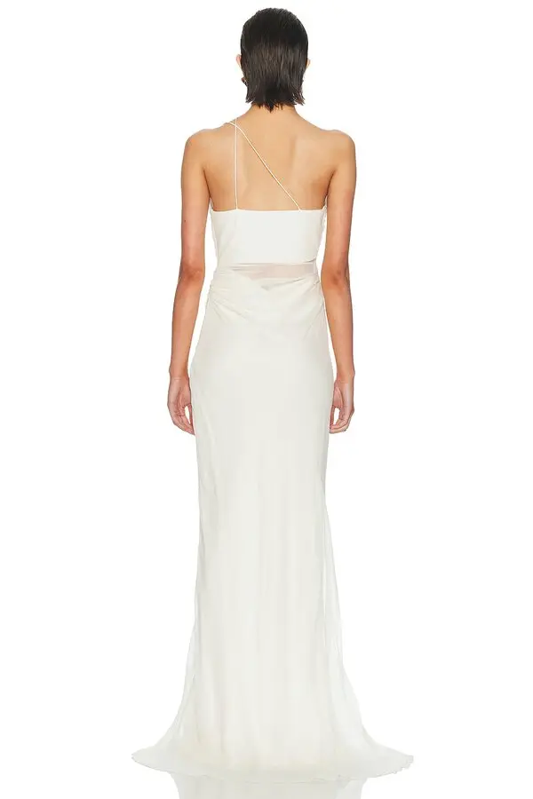 THE SEI Diaphanous Gown - Cream