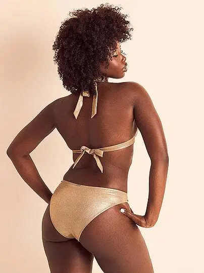 Victoria's Secret Adore Me Rina Hipster Bikini Bottom - Beige