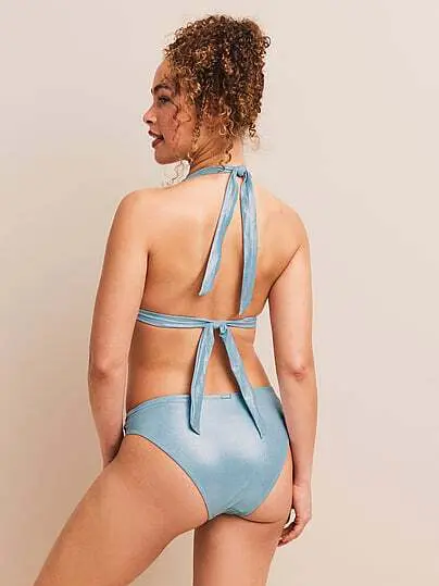 Victoria's Secret Adore Me Rina Hipster Bikini Bottom - Blue