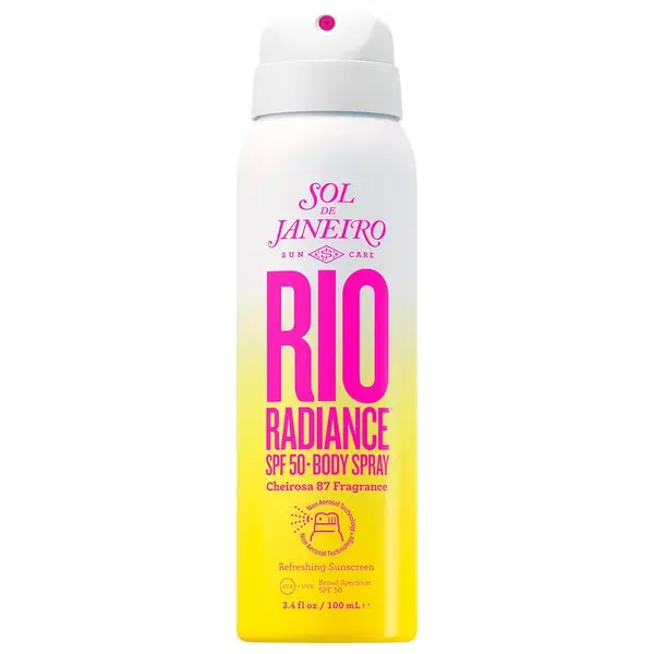 SOL DE JANEIRO Mini Rio Radiance Spf 50 Body Spray Sunscreen With Niacinamide - One-color