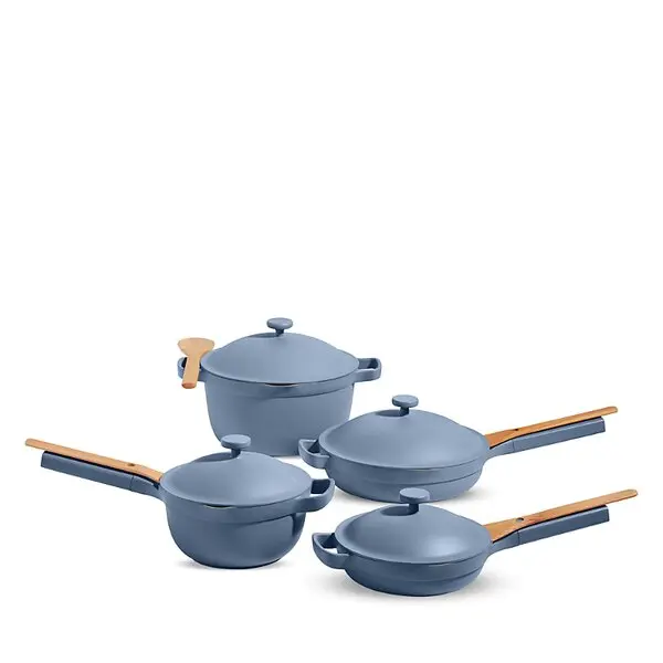 OUR PLACE 4 Pan Cookware Set - Blue Salt
