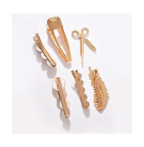 SOHI Embellished Hairpin Set