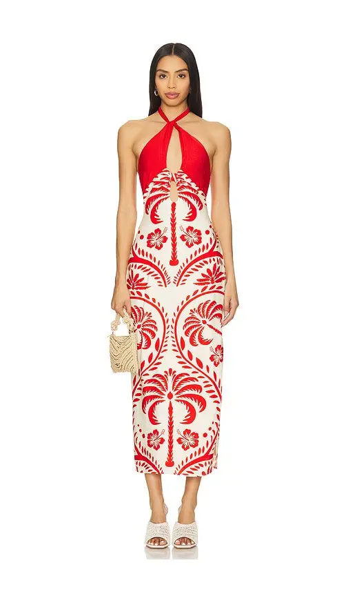 SEVEN WONDERS Isla Midi Dress
