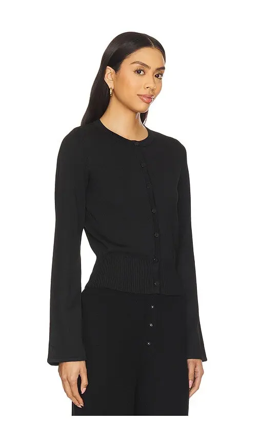 SNDYS. August Button Down Top - Black