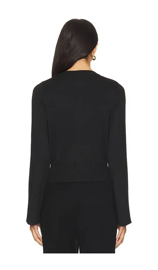 SNDYS. August Button Down Top - Black