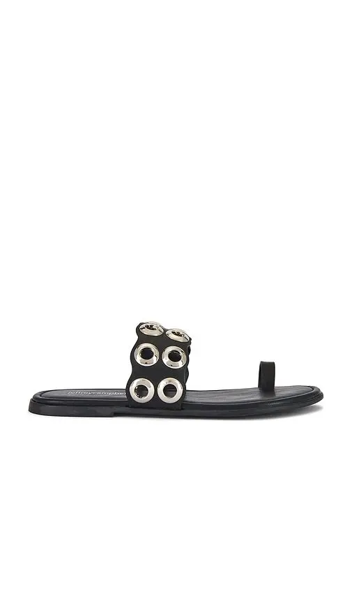 Jeffrey Campbell Taren Sandals - Black Silver