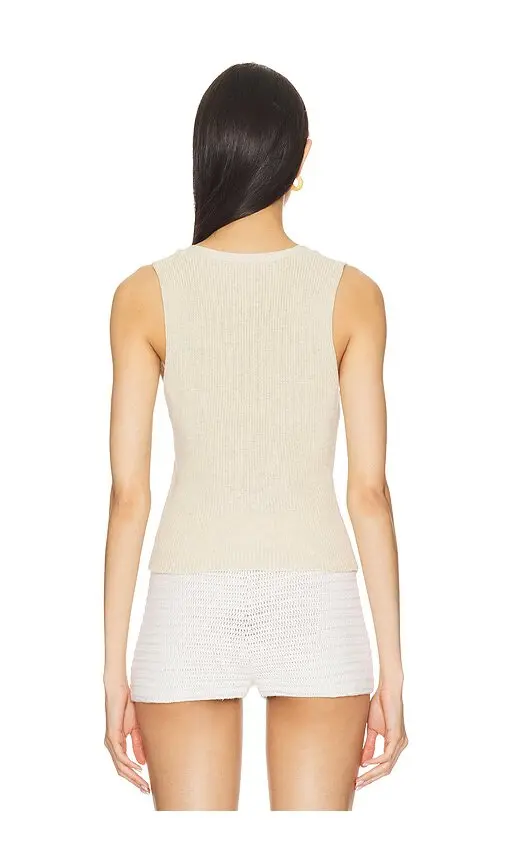 Autumn Cashmere Shaker Vest