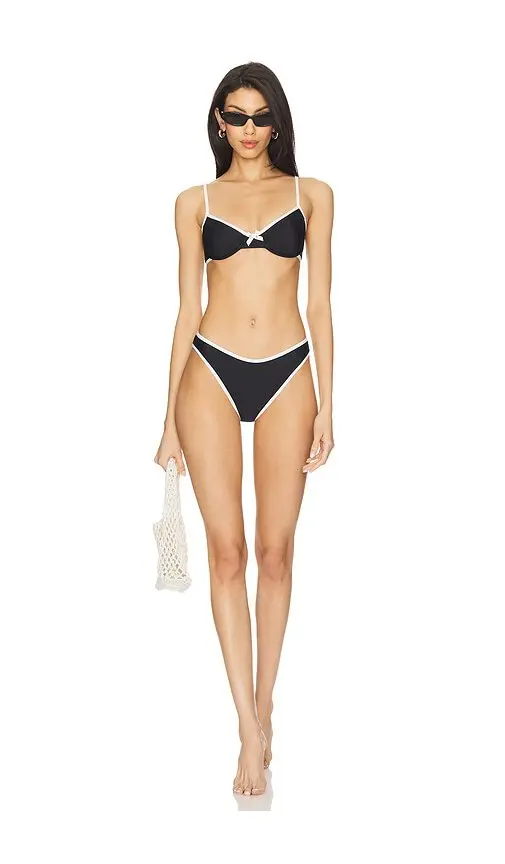 ROWEN ROSE Bikini Set - Black
