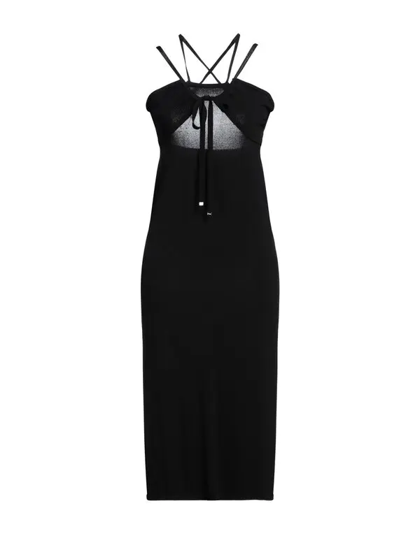 CIRCUS HOTEL Knitted Bodycon Midi Dress