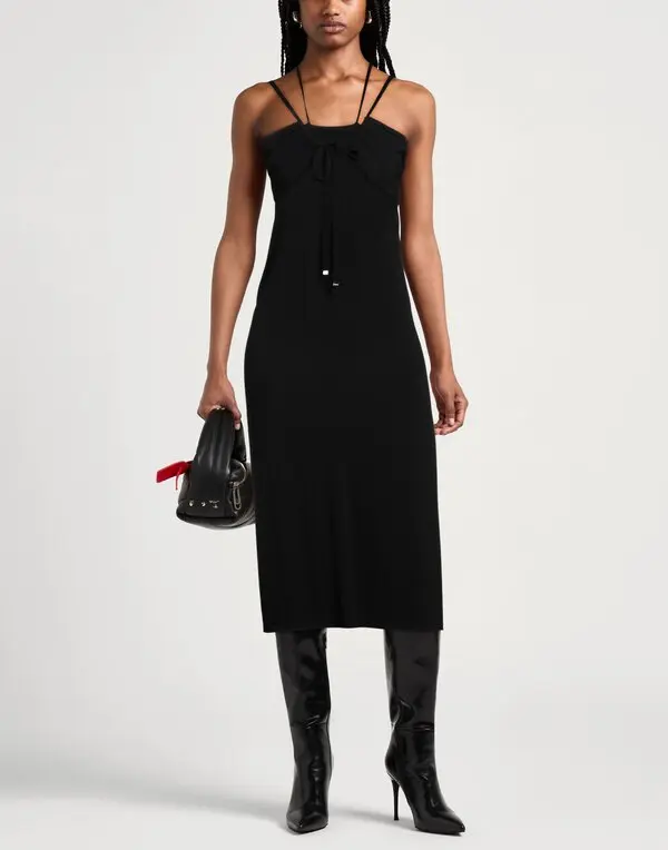 CIRCUS HOTEL Knitted Bodycon Midi Dress