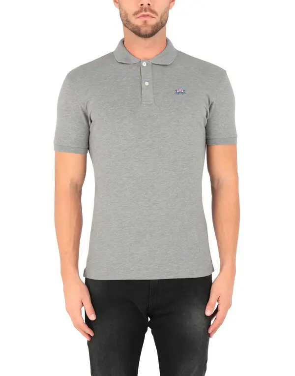 LA MARTINA Polo Shirt Size Cotton, Elastane