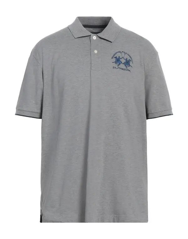 LA MARTINA Polo Shirt Size Cotton, Elastane