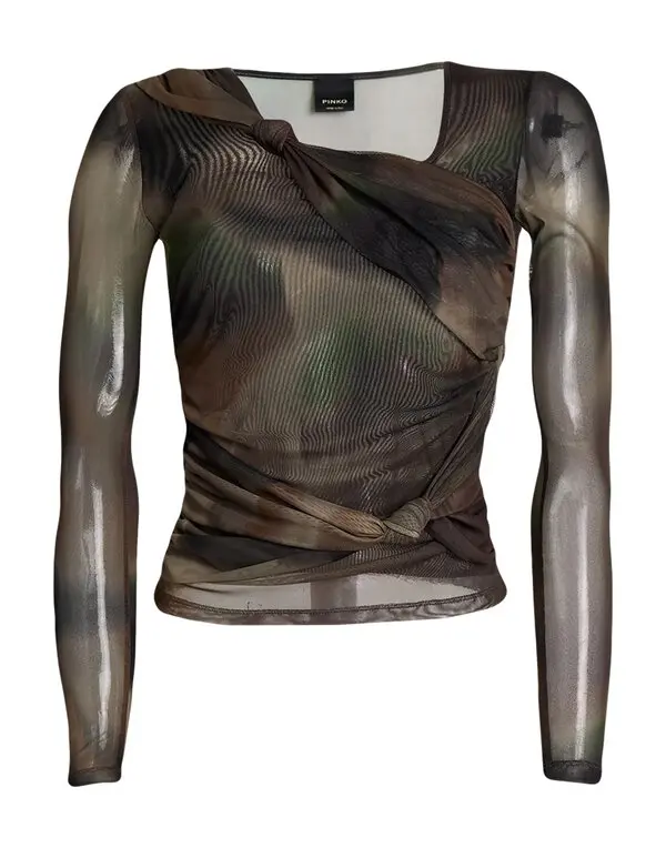 Pinko Top In Polyester And Elastane