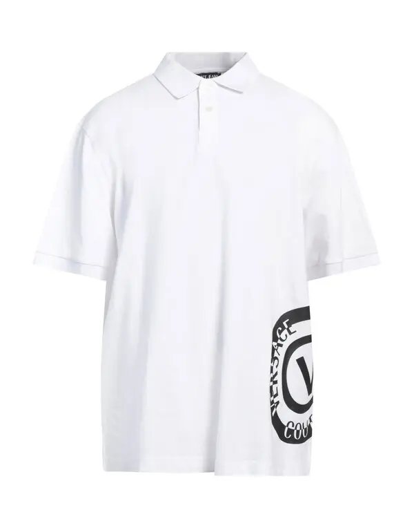 Versace Polo Shirt Size Cotton, Elastane