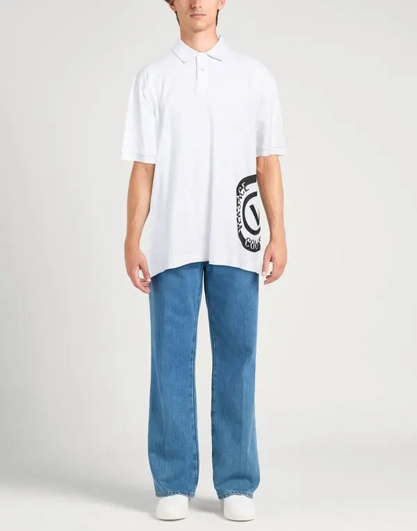 Versace Polo Shirt Size Cotton, Elastane