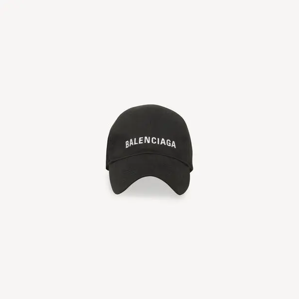 Balenciaga Baseball Cap - Black