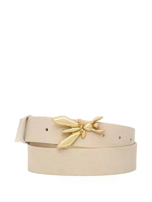 Patrizia Pepe Logo-buckle Belt - Neutrals